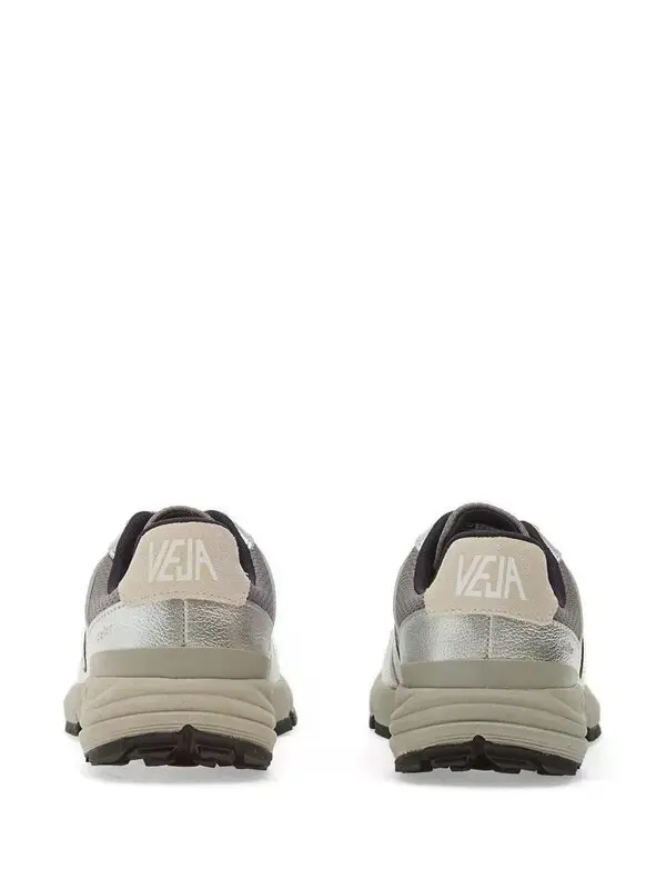VEJA Salar Metallic-effect Sneakers - Silver