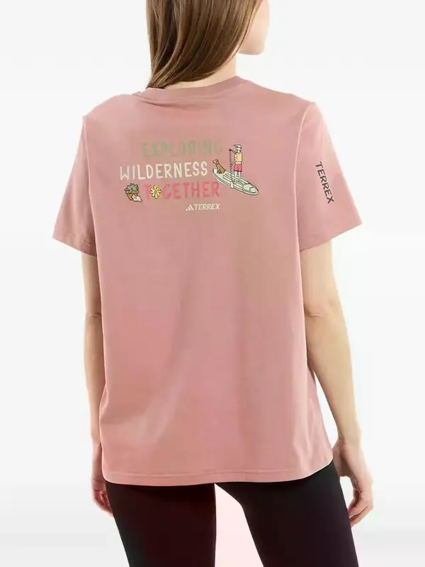 Adidas Terrex Graphic-print T-shirt