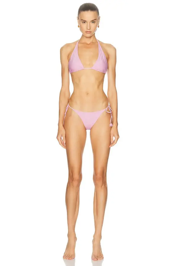 MAYGEL CORONEL Arazo Bikini Set - Ballet Rose