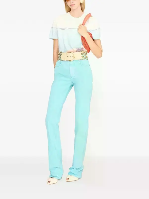 Chloé Graphic-print T-shirt - Blue