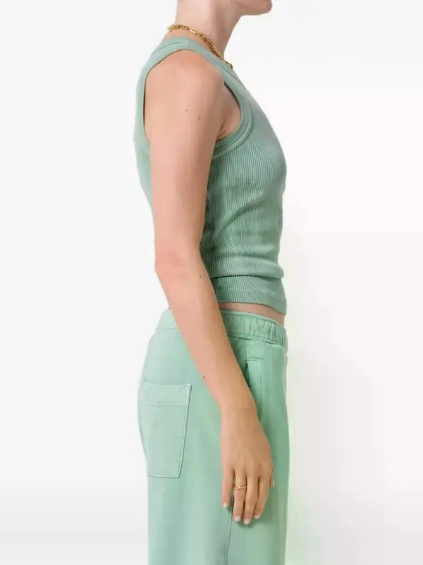 Citizens Of Humanity Isabel Ribbed Tank Top - Green