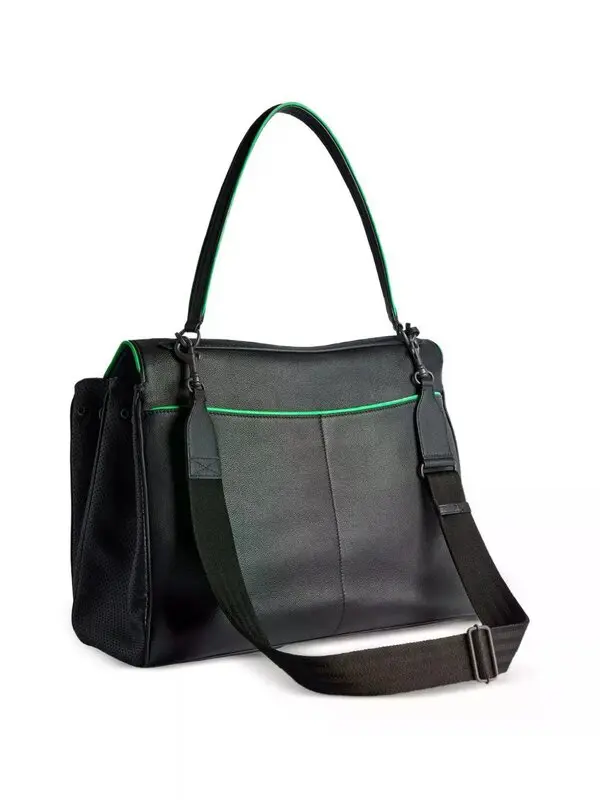 Balenciaga Rodeo Biker Perforated Shoulder Bag