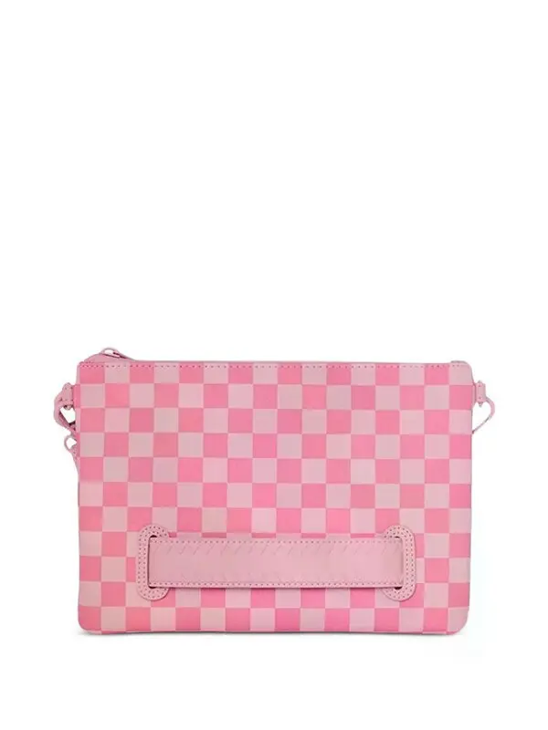 SPRAYGROUND Sharks In Paris Checkered Clutch
