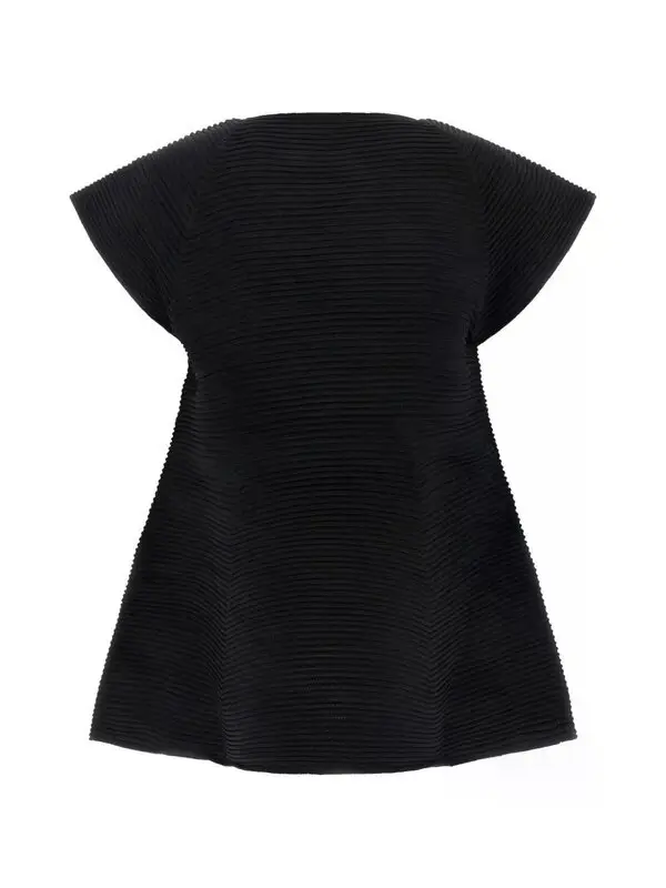 Issey Miyake Corrugated Knit Dress
