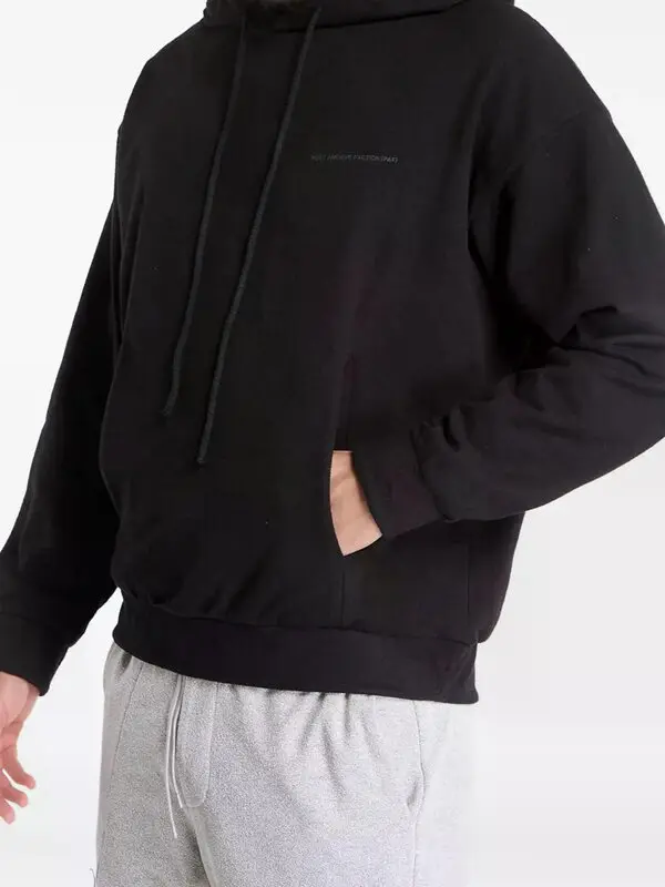POST ARCHIVE FACTION Logo-detail Hoodie