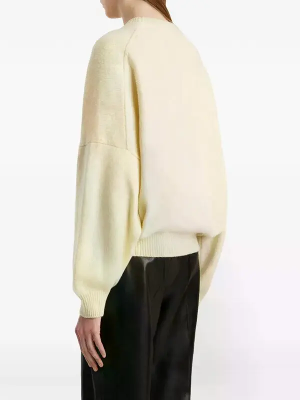 Khaite Margaux Cashmere Sweater - Yellow