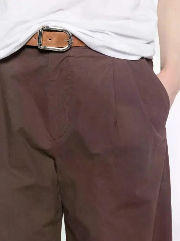 CELLAR DOOR Angie Pleated Trousers - Brown