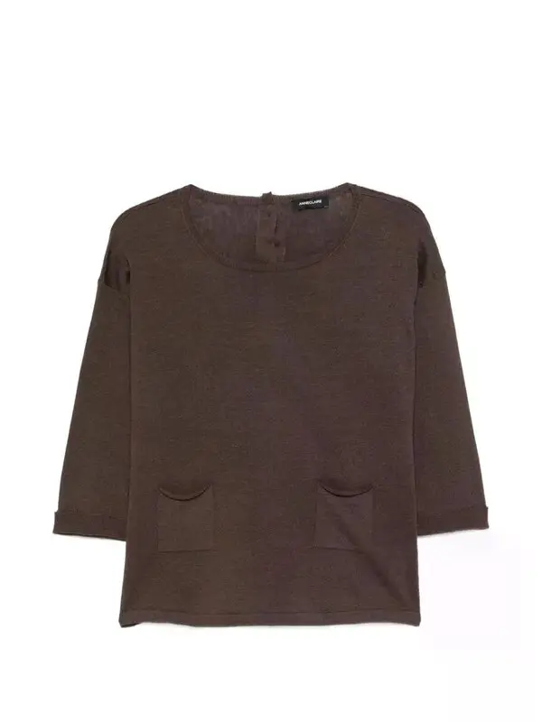 ANNE CLAIRE Patch-pockets Top