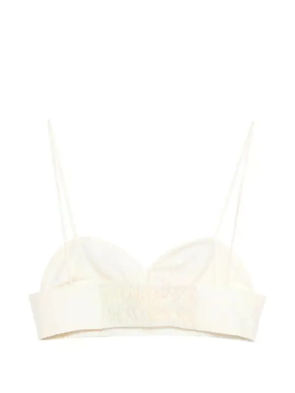 CORDERA Ribbed Spaghetti-strap Top - Neutrals