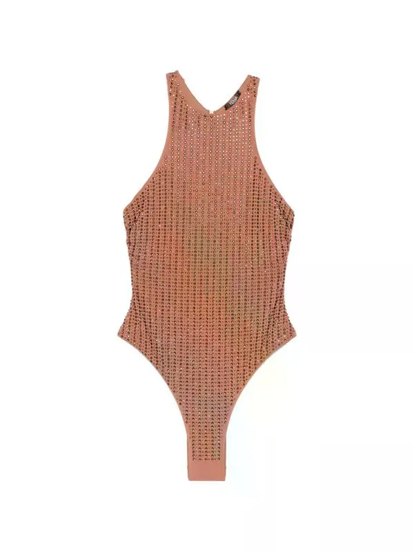 VENUJA Crystal-embellished Swimsuit - Brown