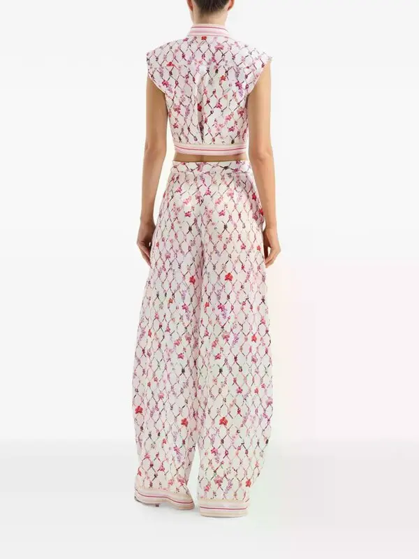 GENNY Floral Print Trousers