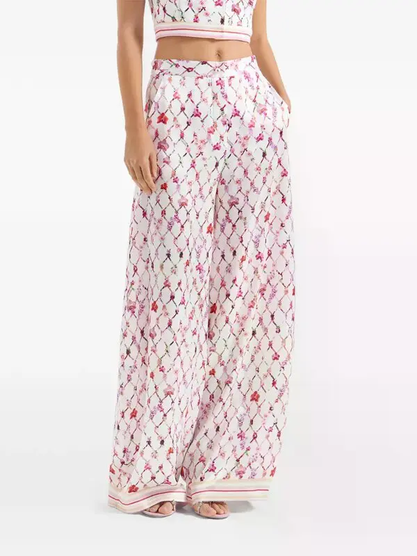 GENNY Floral Print Trousers