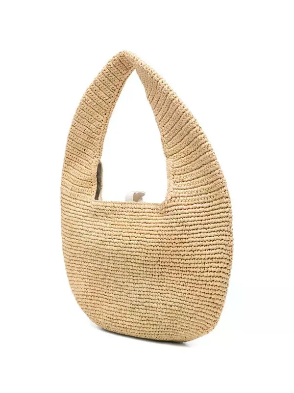 COCCINELLE Woven Shoulder Bag - Neutrals