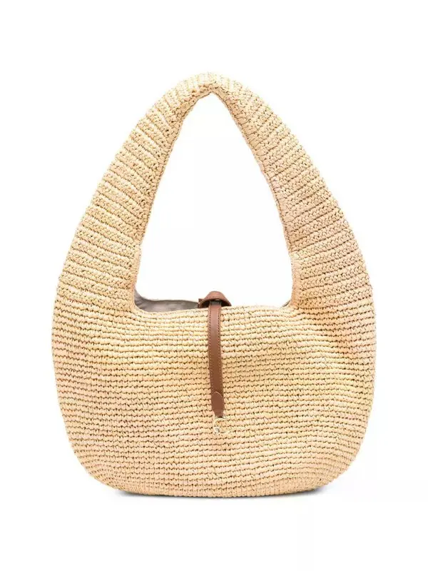 COCCINELLE Woven Shoulder Bag - Neutrals