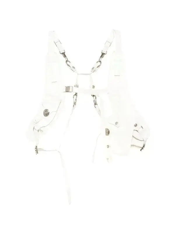 JULIUS Holster Vest - White