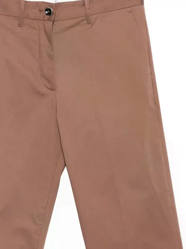 NINE:INTHE:MORNING Pressed-crease Turn-up Trousers