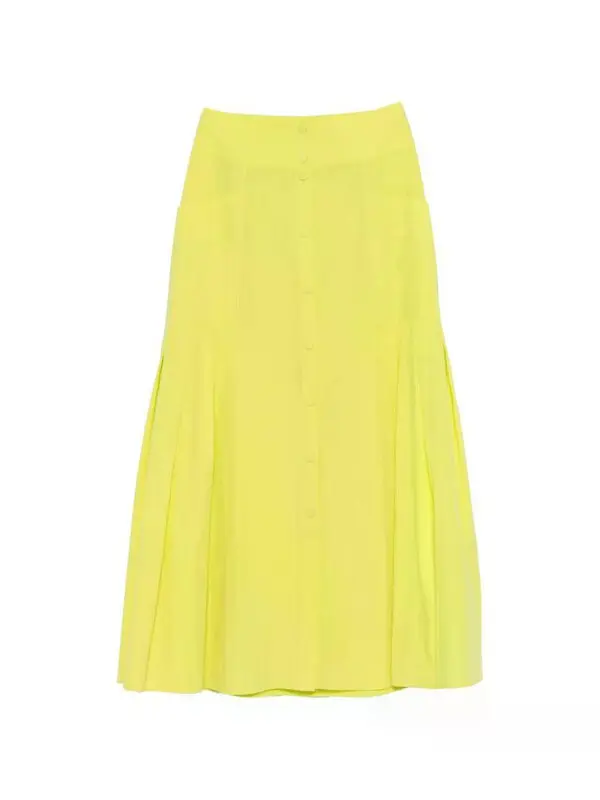 Patrizia Pepe Pleated Midi Skirt