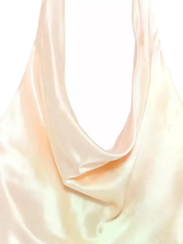 Patrizia Pepe Halterneck Satin Top