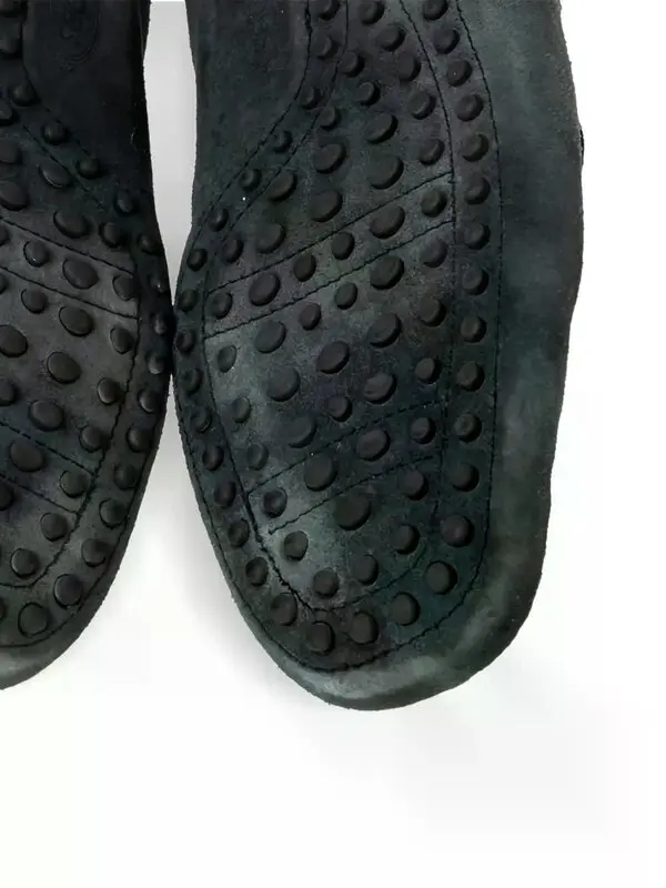 TOD'S Braided Suede Loafers