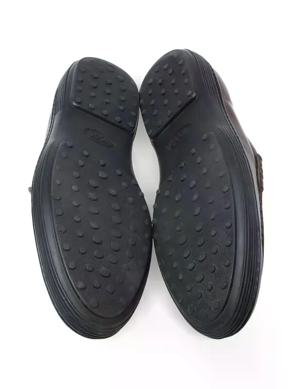 TOD'S Leather Penny Loafers