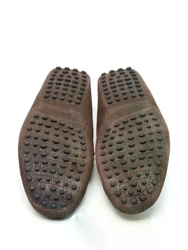 TOD'S Suede Loafers - Brown
