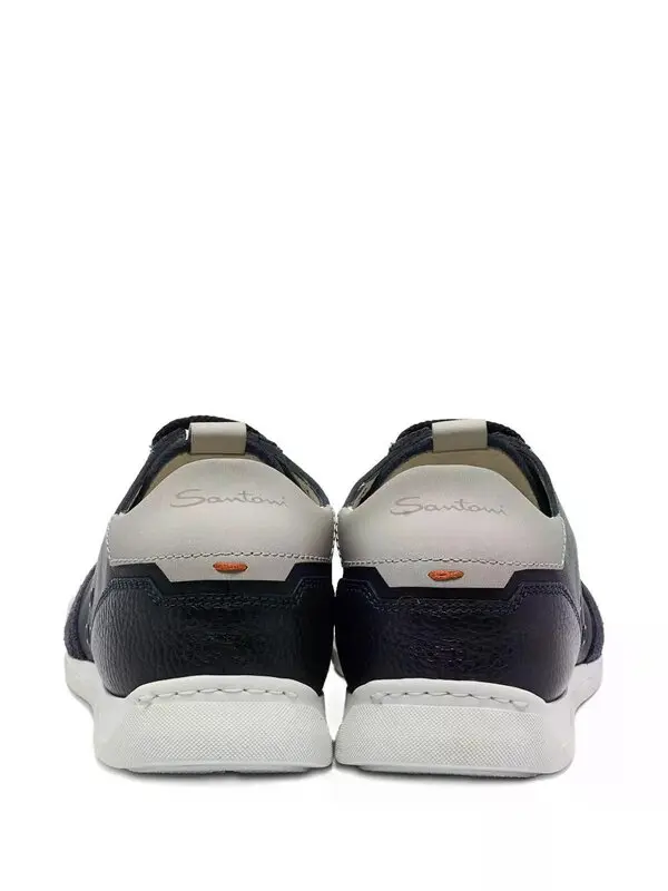 Santoni Panelled Sneakers
