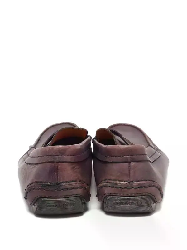 Giorgio Armani Leather Loafers