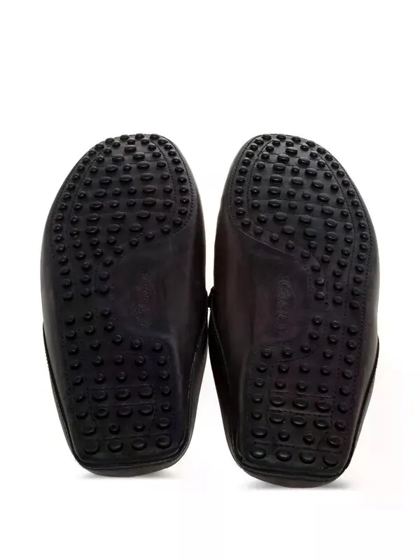 TOD'S Round-toe Leather Mules