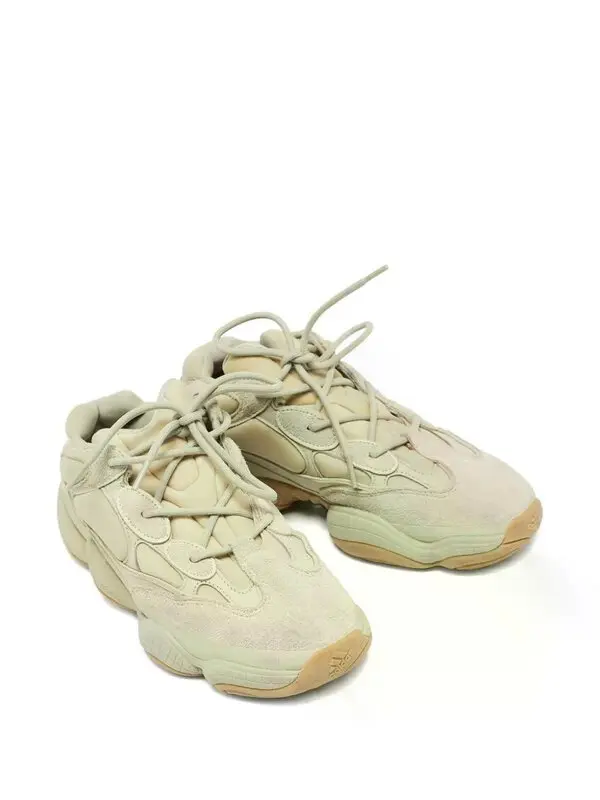 ADIDAS X YEEZY Yeezy 500 Chunky-sole Sneakers - Green