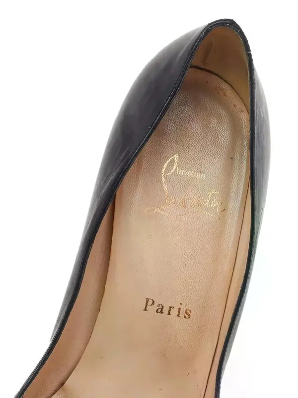 CHRISTIAN LOUBOUTIN 105mm Leather Heeled Pumps