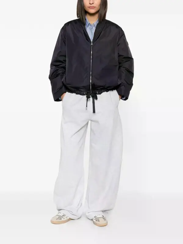 SAVE THE DUCK Aisha Drawstring-hem Bomber Jacket