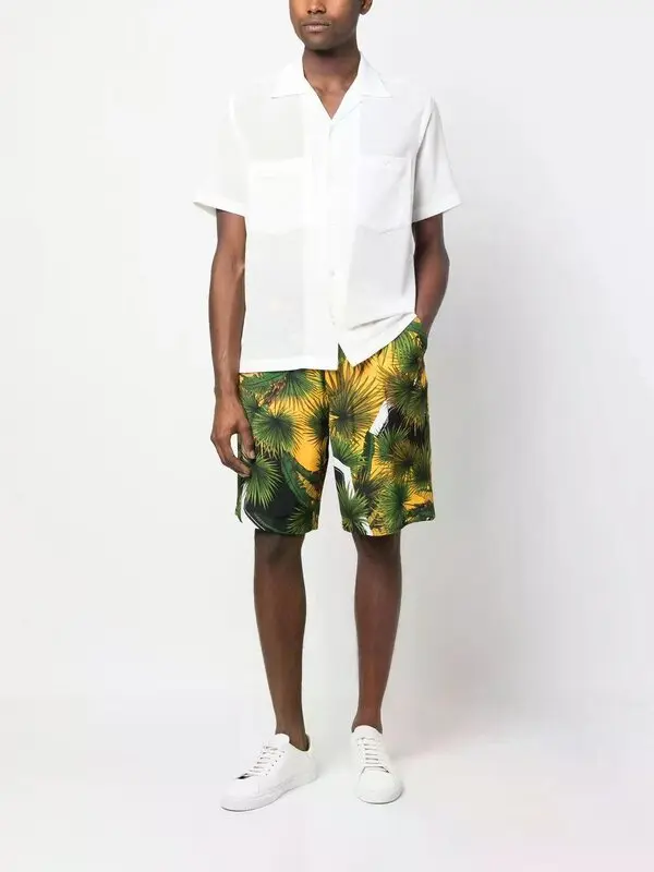 Iceberg Tropical Print Deck Shorts