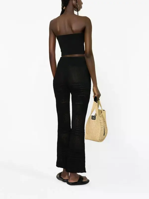Stella McCartney Knitted Flared Trousers