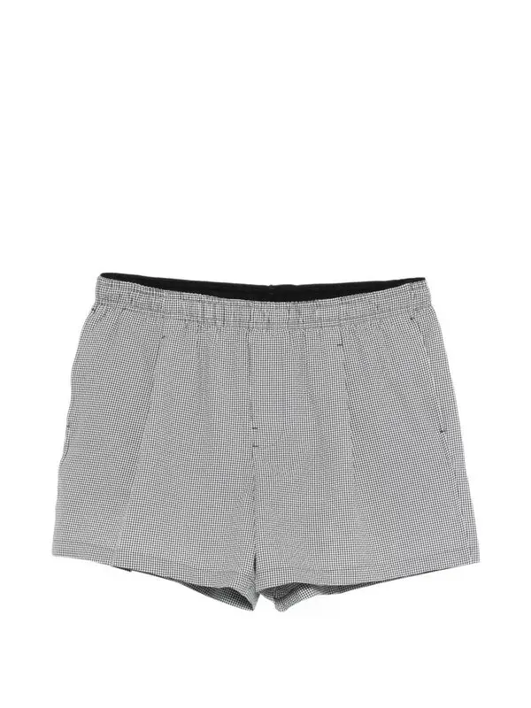 Our Legacy Check Shorts - Black