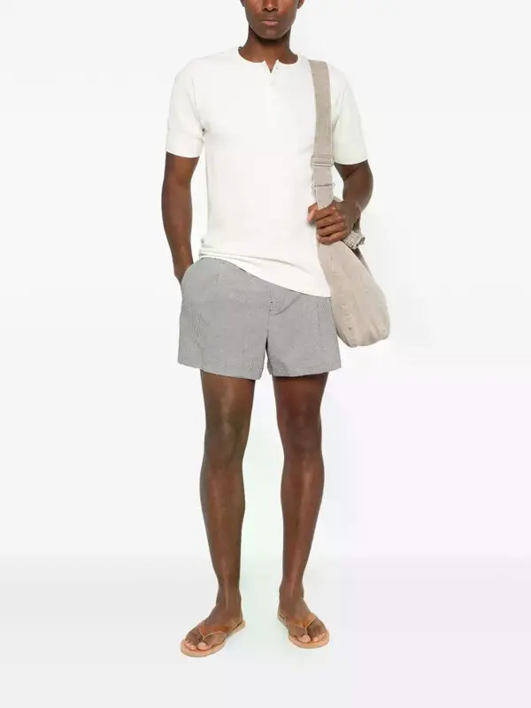 Our Legacy Check Shorts - Black