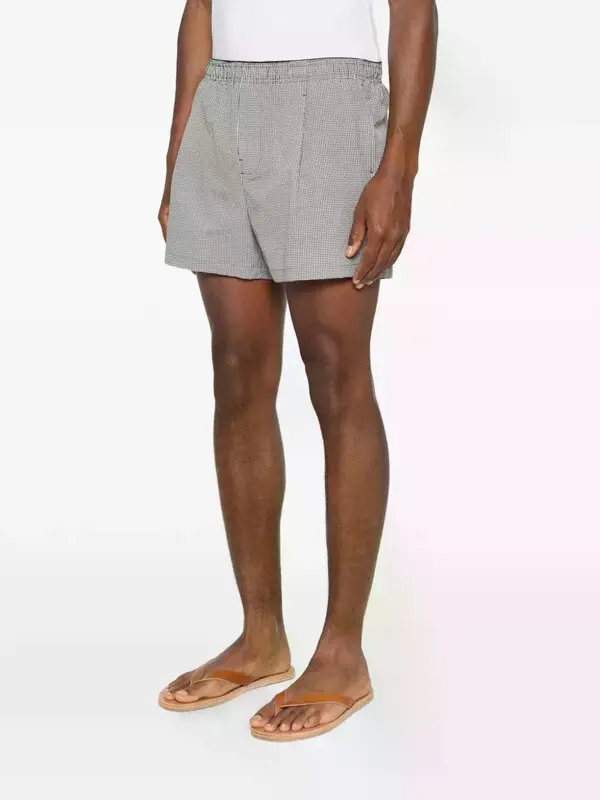 Our Legacy Check Shorts - Black