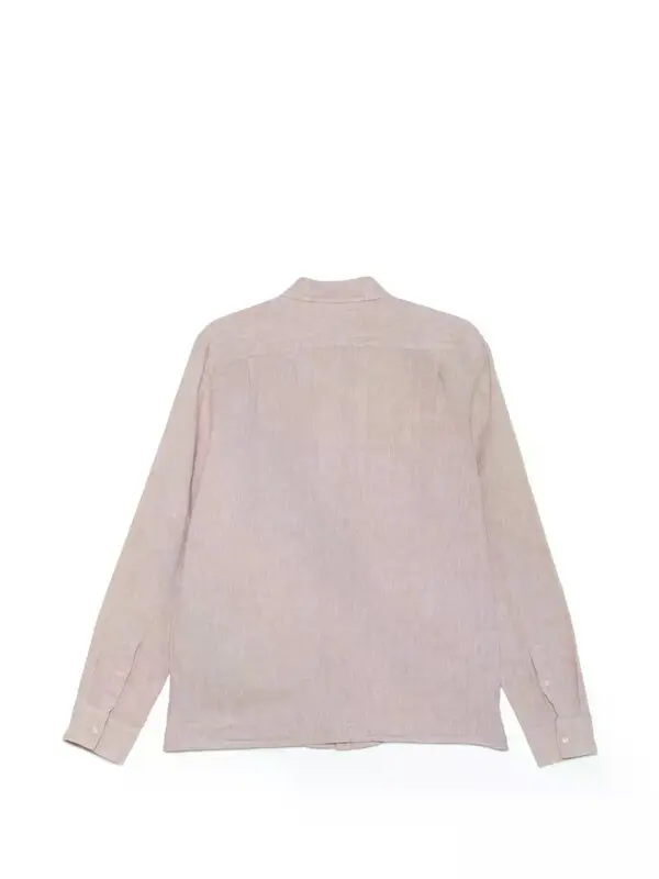 Michael Kors Logo-embroidered Shirt - Neutrals