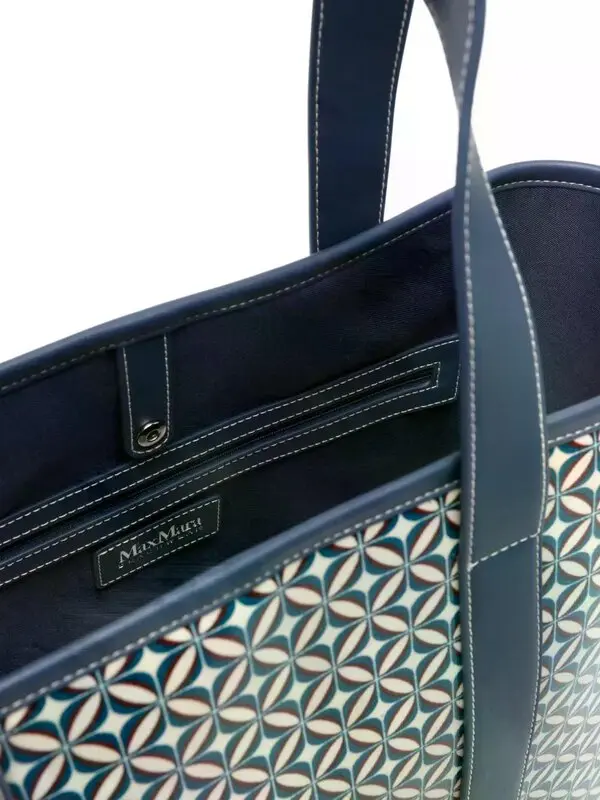 Max Mara Geometric-print Tote Bag