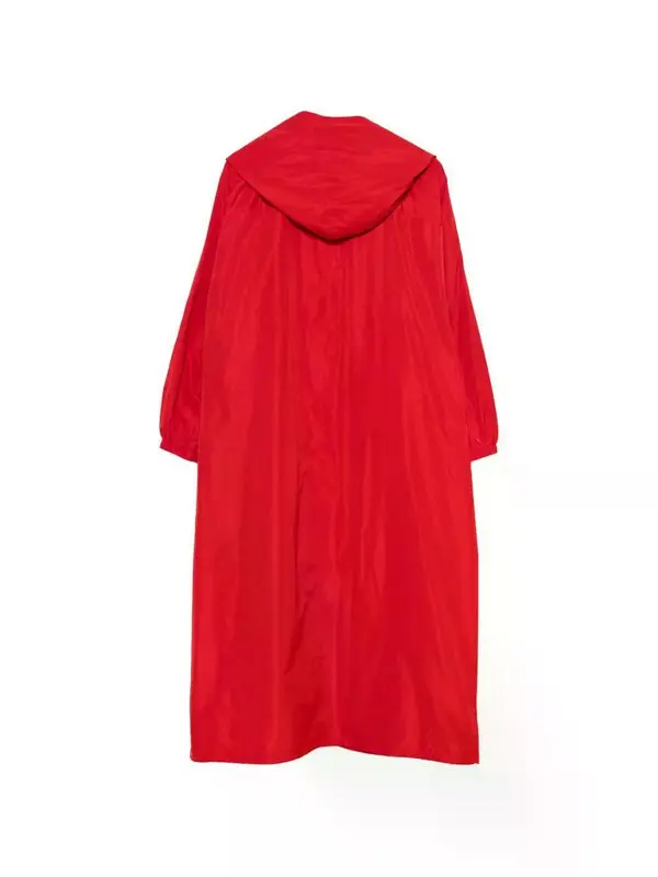 RÓHE Hooded Press-stud Coat