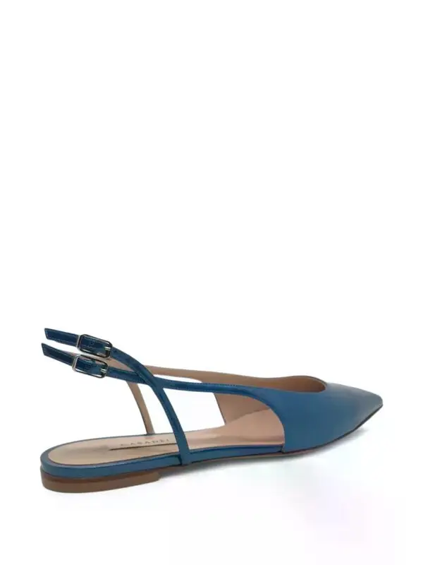 Casadei Pointed-toe Slingback Ballet Flats