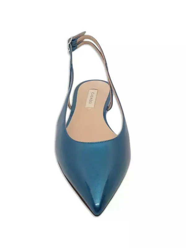 Casadei Pointed-toe Slingback Ballet Flats