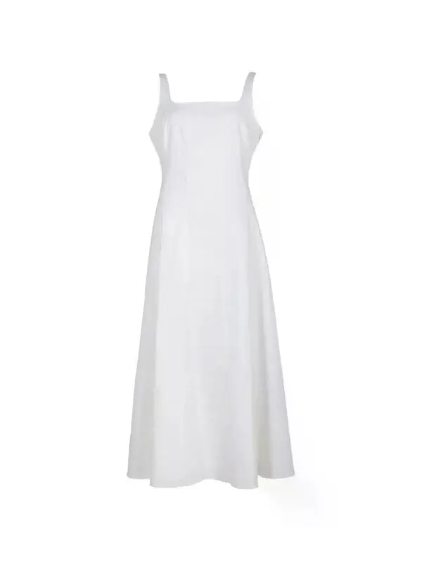 Theory Square-neck Panelled Idi Dress