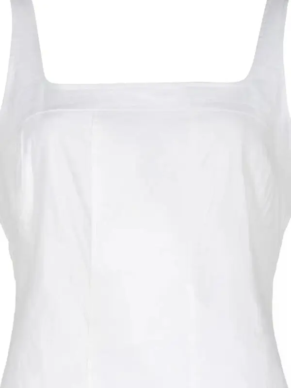 Theory Square-neck Panelled Idi Dress