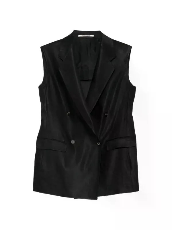 Tagliatore Double-breasted Sleeveless Waistcoat