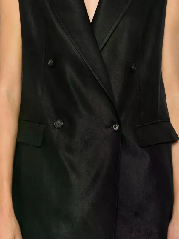 Tagliatore Double-breasted Sleeveless Waistcoat