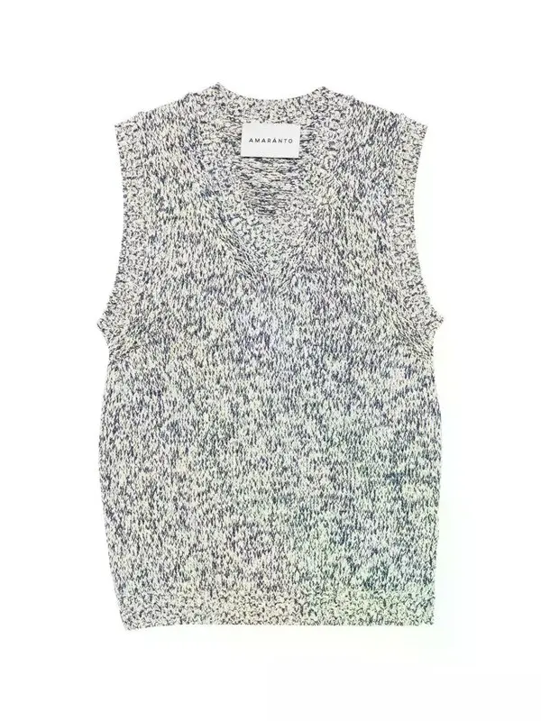 AMARANTO Marl-effect Vest