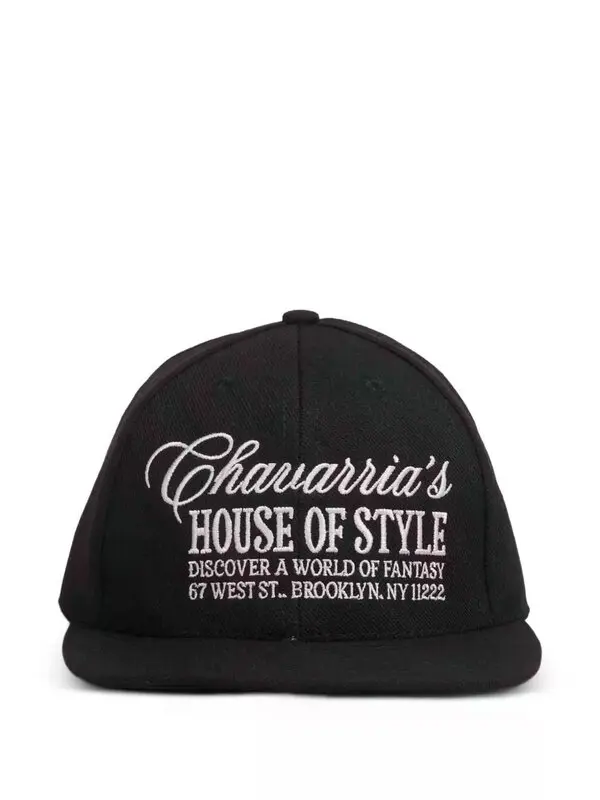 WILLY CHAVARRIA Embroidered Baseball Cap - Black
