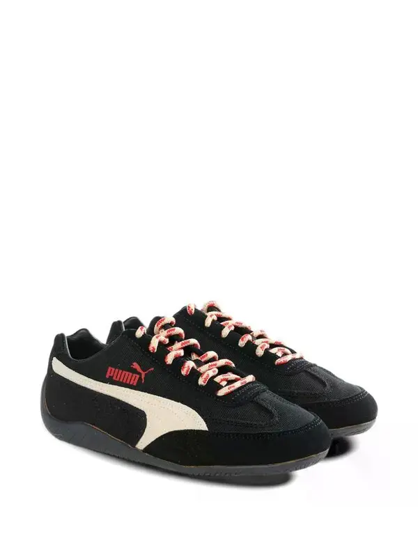 PUMA Logo-print Lace-up Sneakers - Black