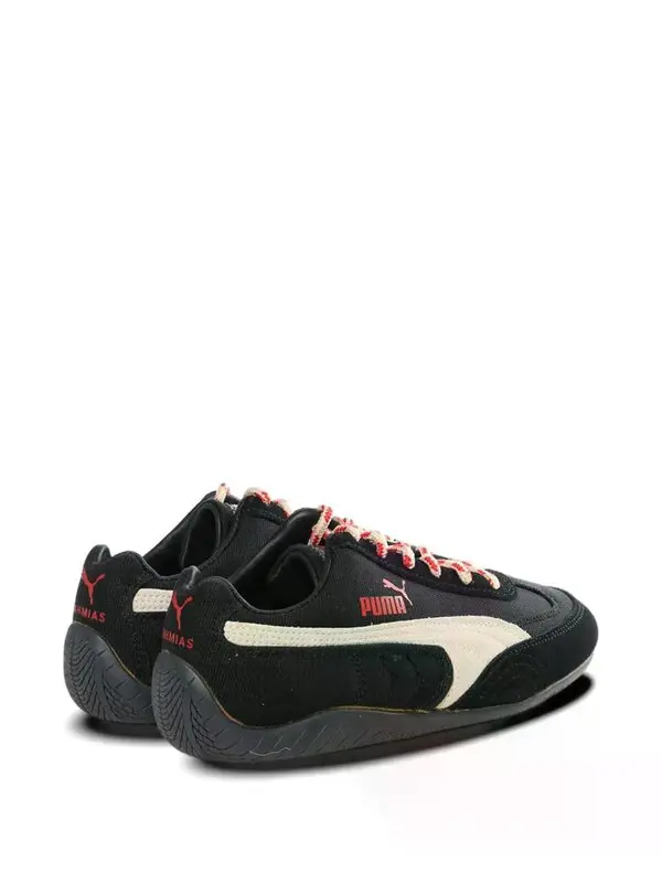 PUMA Logo-print Lace-up Sneakers - Black
