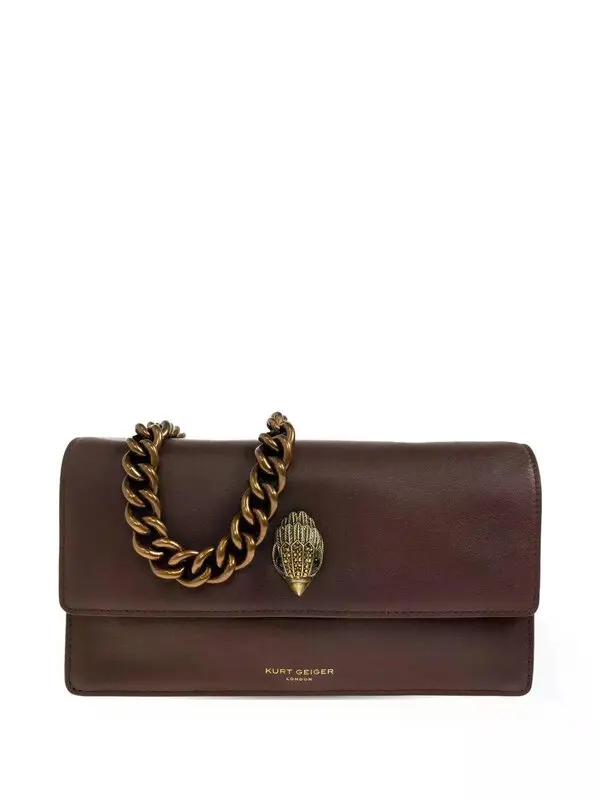 Kurt Geiger Leather Shoulder Bag - Brown